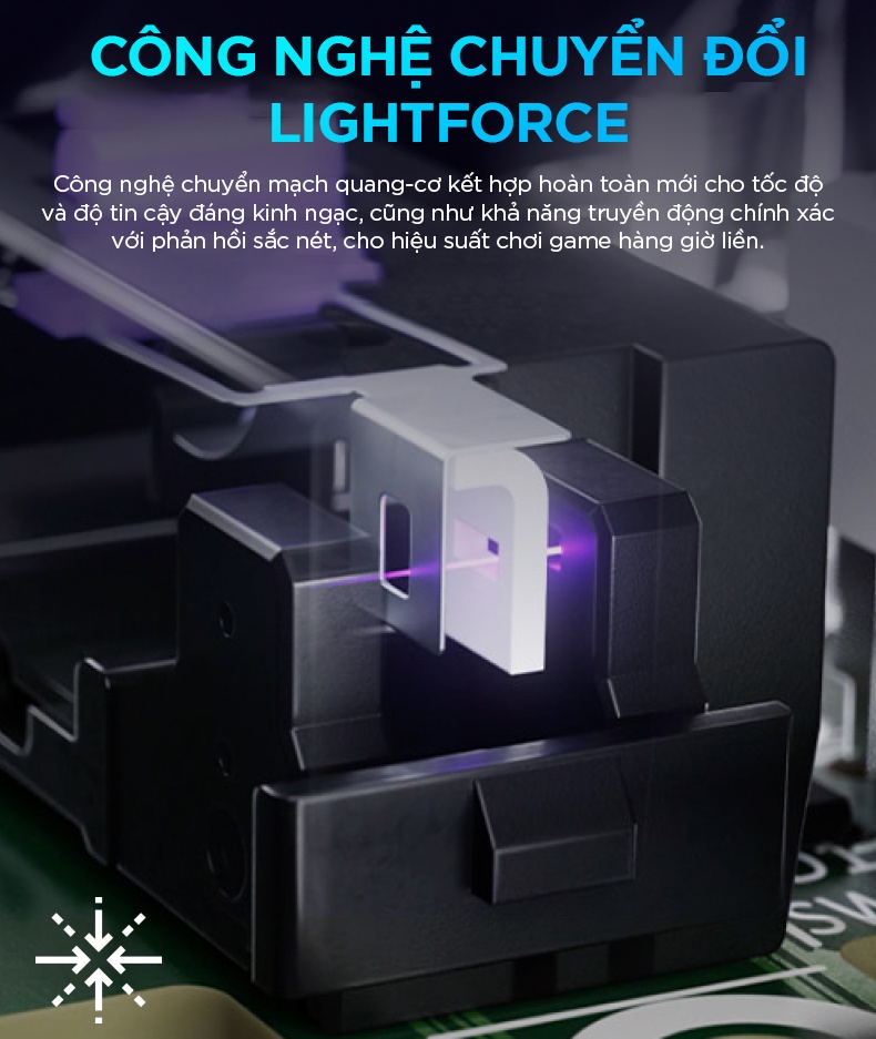 Chuột gaming không dây Logitech G G502 X LIGHTSPEED – Switch LIGHTFORCE ...