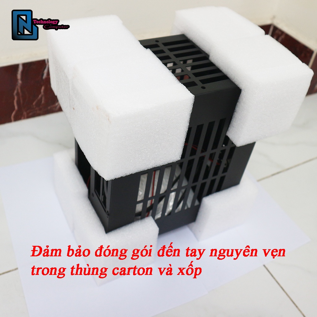 Vỏ Case D19 Sơn Tĩnh Điện Màu Đen Dành Cho Main Mini ITX PSU 1U SF ...