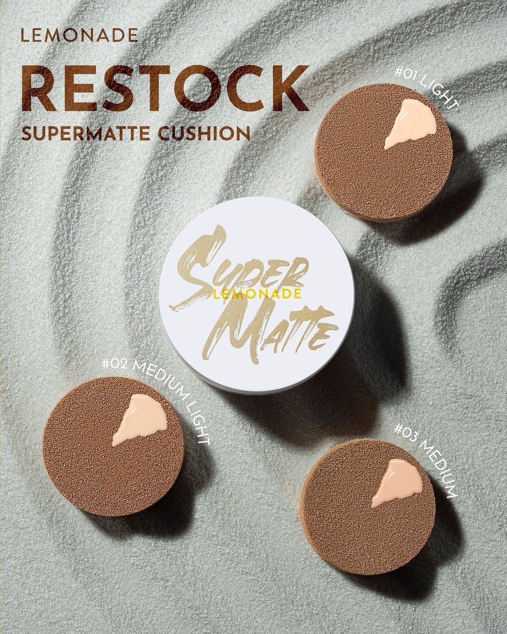 Phấn nước kiềm dầu Lemonade Supermatte Cushion 15g | Shopee Việt Nam