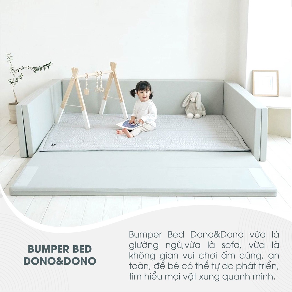 Giường Bumper Bed Bảo Vệ Bé Yêu An Toàn Yên Tâm Vui Chơi, Phát Triển - Thương hiệu Dono&Dono Hàn ...