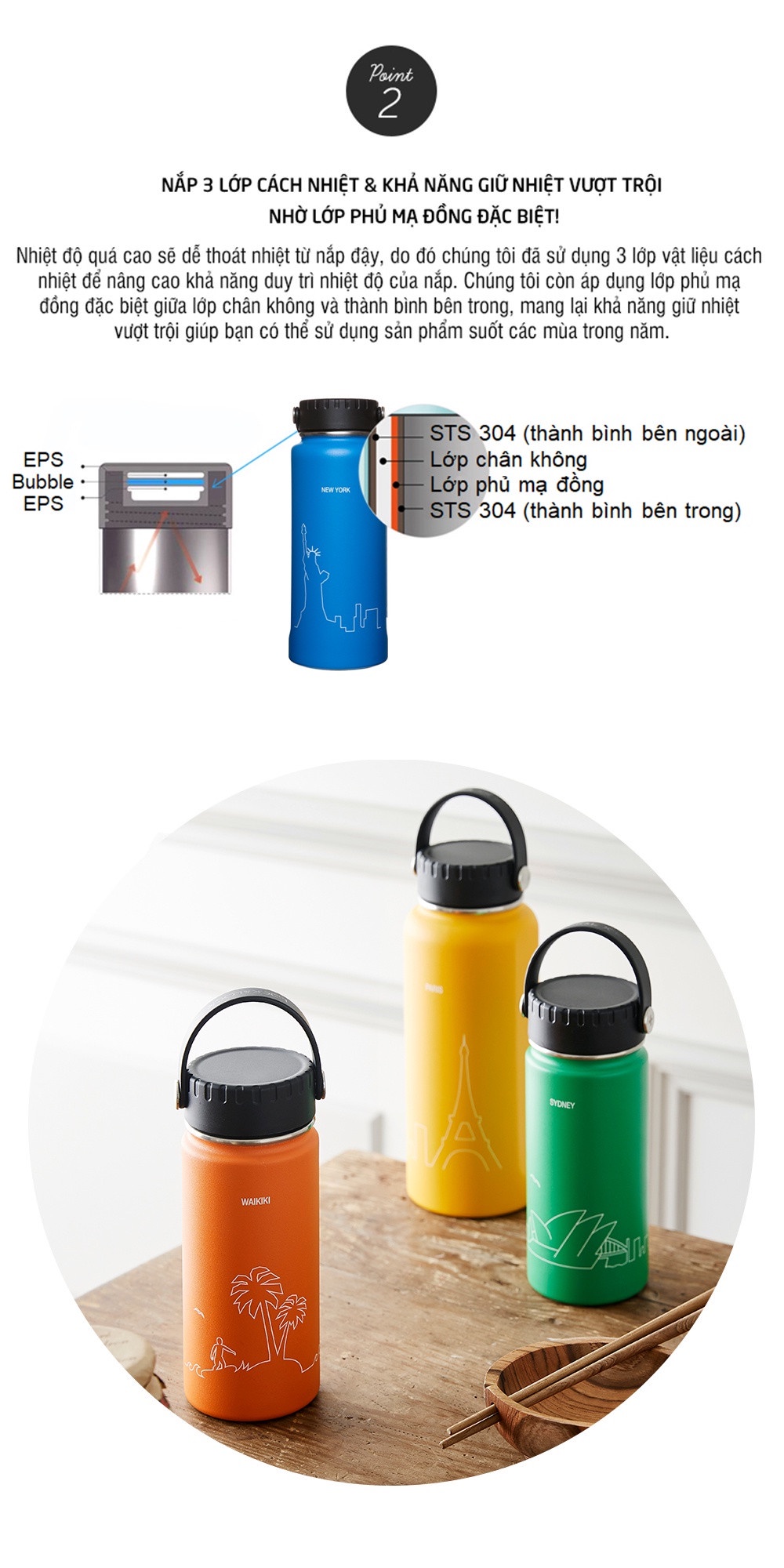 Bình Nước Giữ Nhiệt LocknLock Chính Hãng Có Ống Hút, Lọc Trà Cỡ To Có ...