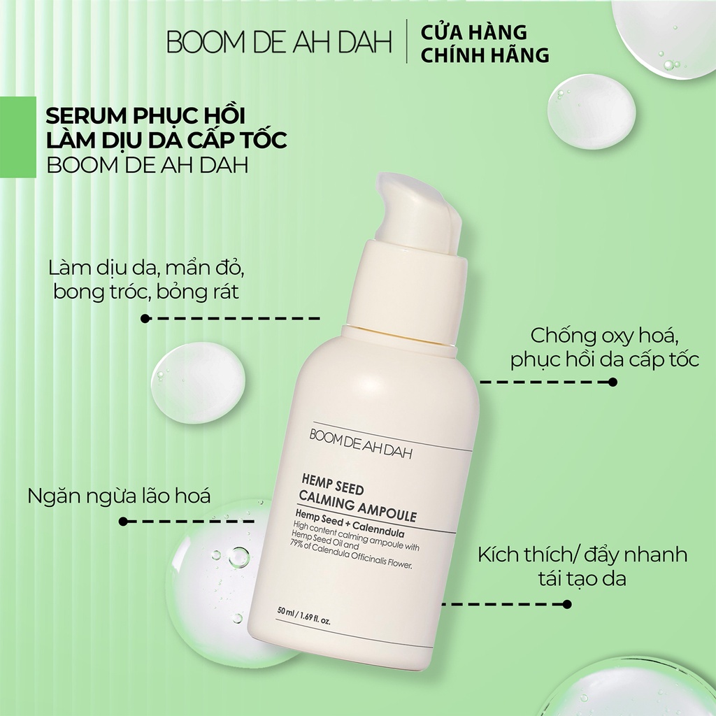 Serum Phục Hồi Làm Dịu Da Cấp Tốc Boom De Ah Dah Yếu Tố Tăng Trưởng ...