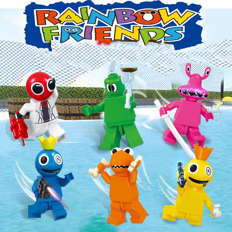 Roblox Rainbow Friends Khối xây dựng Nhân vật hành động Bộ sưu tập quà ...