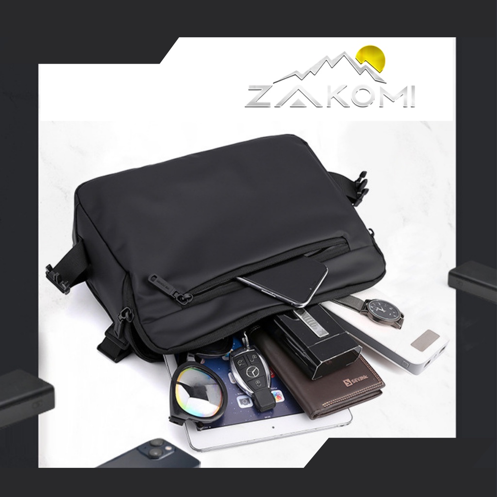 Túi đeo chéo Messenger We Power Zakomi (ZMES02) vải cao cấp chống thấm ...