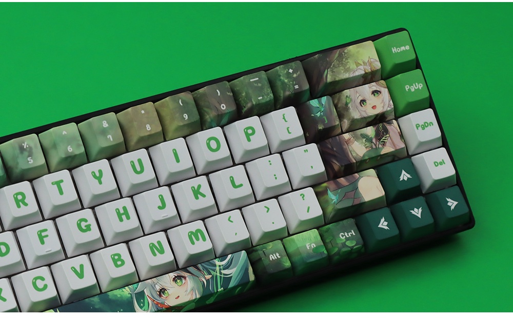 Genshin Impact Nahida Keycap PBT 136pcs Cherry Profile Set 136 Nút Bàn ...