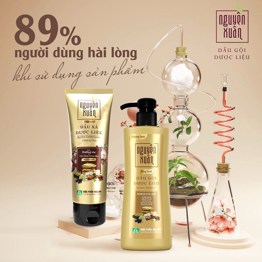 Combo chăm sóc Da & Tóc (1 ST Ngọc Thảo chuyên sâu 300ml, 1 DG Nguyên Xuân bồng bềnh 200ml, 1 ...