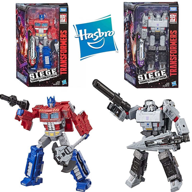 Hasbro Transformers Siege Optimus Prime Megatron 18Cm Voyager Class ...