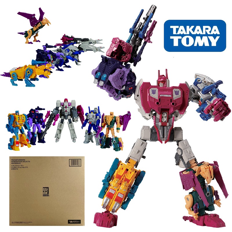 Takara Tomy Transformers Generations Selects Terrorcons Abominus 30Cm Retro Action Figure ...