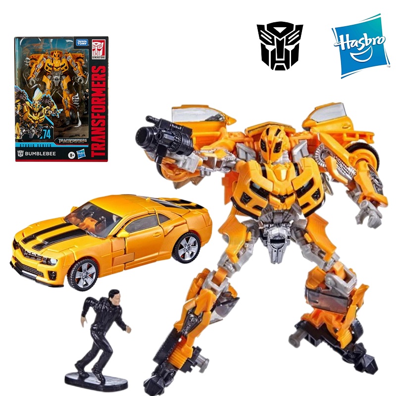Hasbro Transformers Studio Series Mask Bumblebee SS74 Deluxe Class 12Cm ...