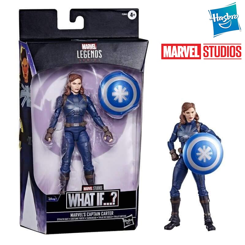 Hasbro Marvel Legends WHAT IF...? Captain Carter Sneak Suit 6 Inches ...