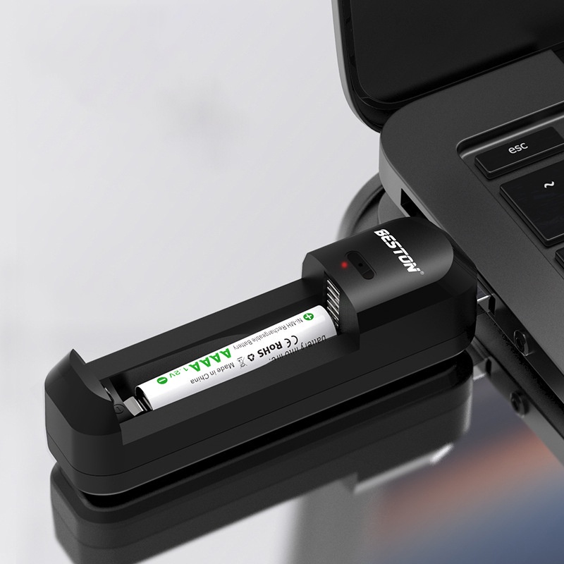 Bộ 2 pin 4A AAAA kèm sạc BESTON C8018B đầu USB dùng cho bút cảm ứng ...