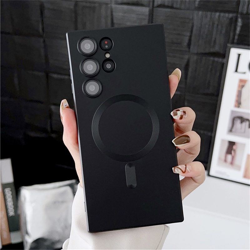 Ốp Lưng Cho Samsung S23 Siêu Từ Silicon Mềm Dành Cho Samsung Galaxy S23 S21 S20 S22 Fe Note 10 ...