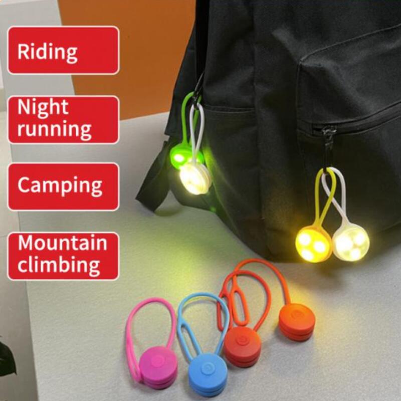 Đèn LED Tín Hiệu Mini Bằng Silicone Gắn Balo Tiện Lợi Cho Xe Đạp ...