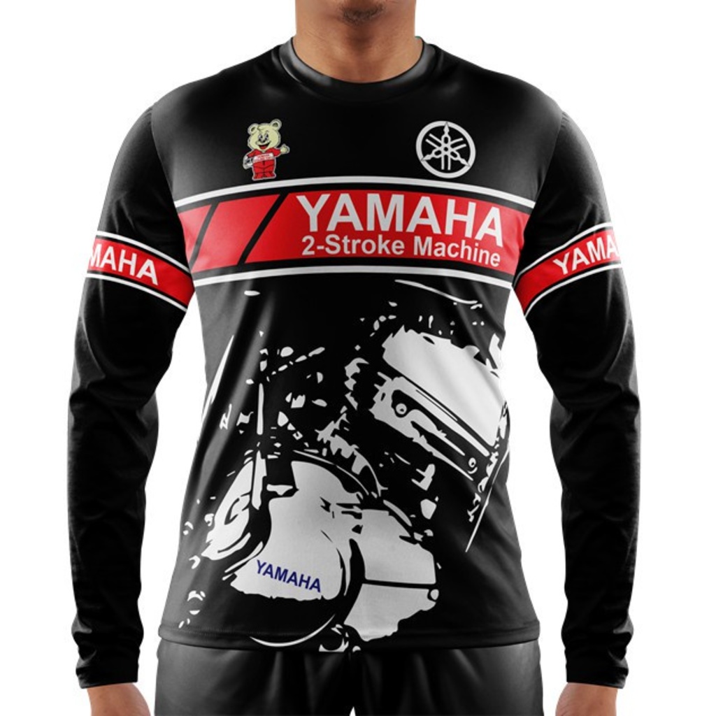 Rxz the yamaha l baju boss l / s (Đen) | Shopee Việt Nam