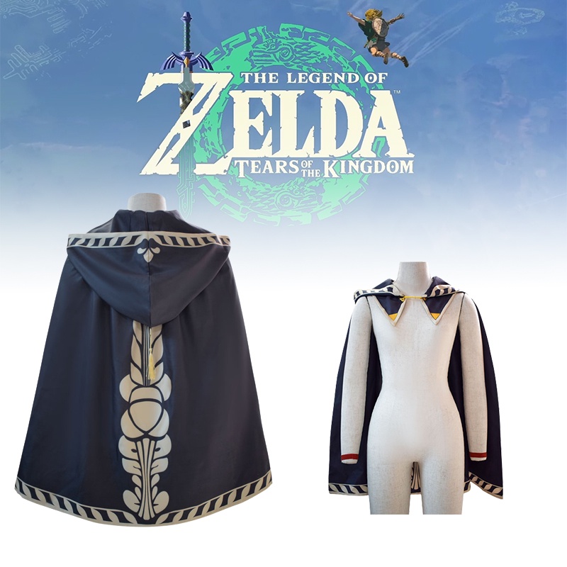 Zelda legend of kingdom's tear theme cosplay costume link's cloak ...