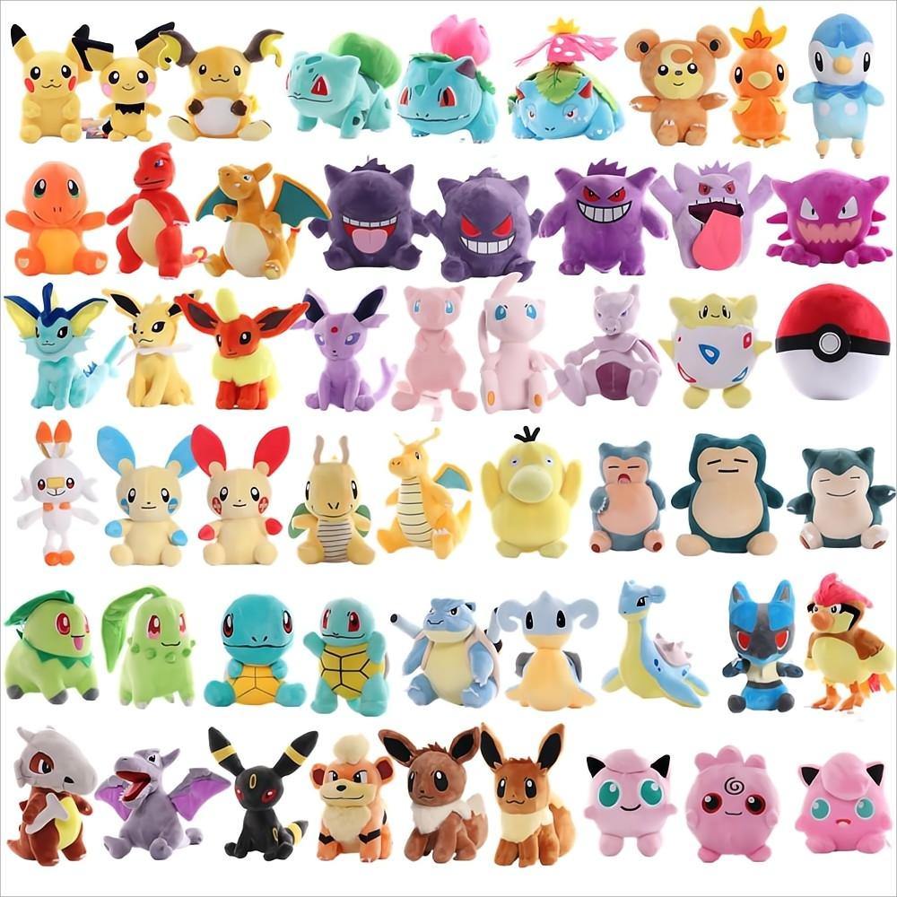 Đồ chơi nhồi bông 50 Kiểu Dáng Pokemon Mew Lucario Eevee Charmander ...