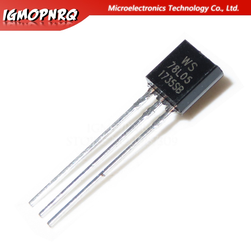 Bộ 100 Linh Kiện Điện Tử 78l05 l78l05 5.0v 0.1a to-92 Mới | Shopee Việt Nam