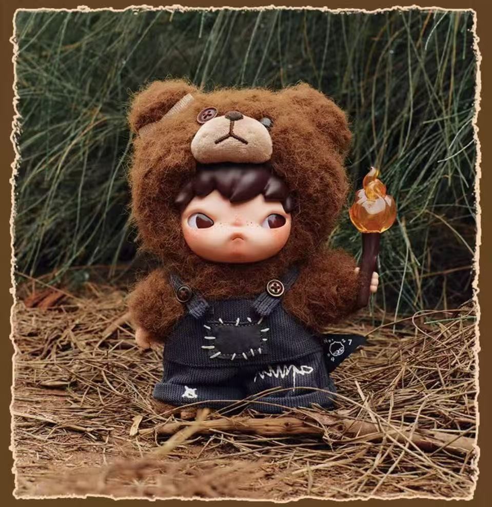 POPMART Hirono Fight for joy Living Wild plush toy poo mart hirono ...