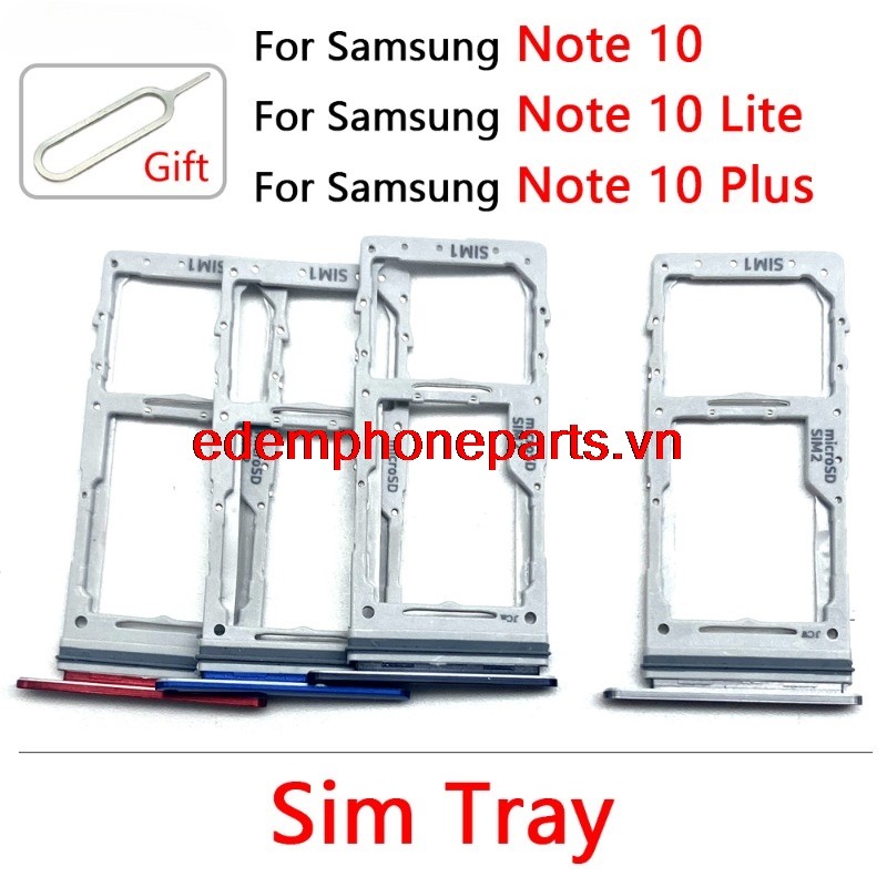 Bch- Ổ cắm thẻ Sim mới Khe cắm khay đầu đọc thay thế cho Samsung Galaxy ...