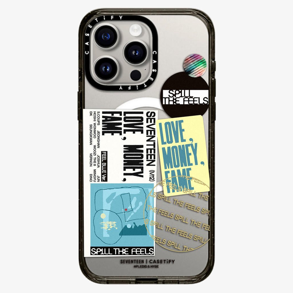 Casetify SEVENTEEN SPILL THE FEELS Vỏ nhựa Acrylic cứng cho iPhone 16 ...