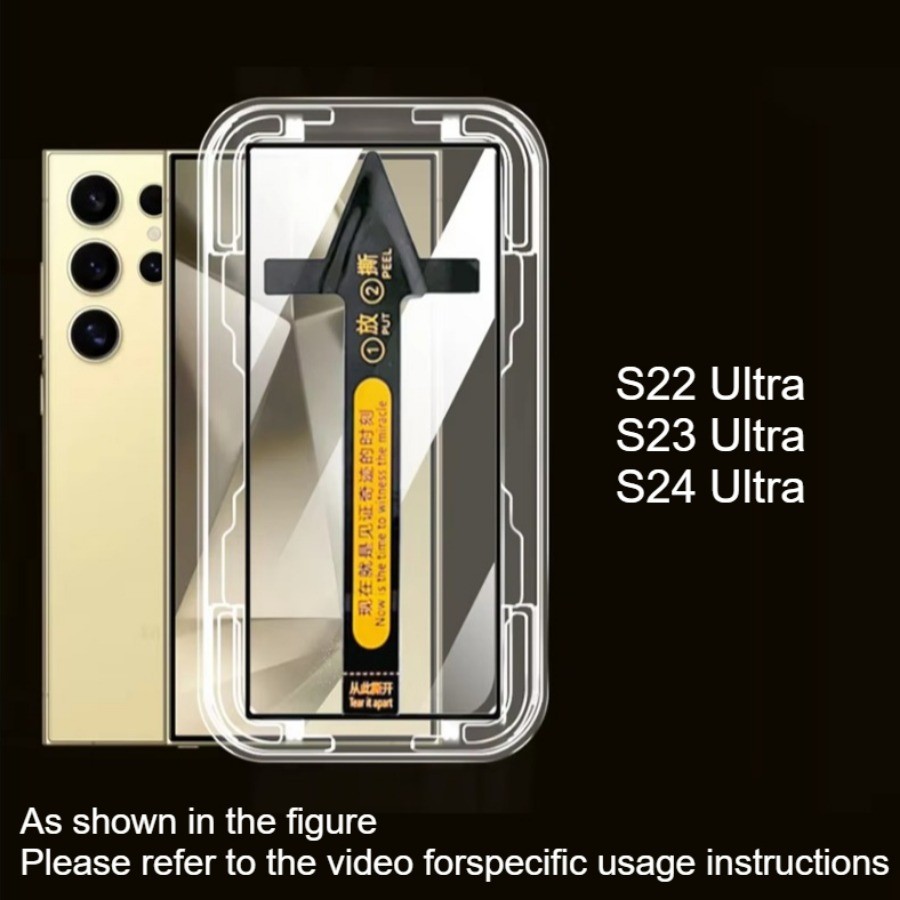Cường Lực Tự Dán tự hút bụi cho Samsung Galaxy S24 S23 S22 S21 Ultra ...