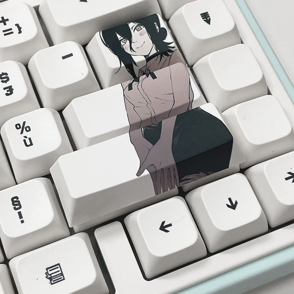 Reze Keycaps Anh Đào Hồ Sơ 12 Chiếc PBT Nhuộm Thăng Hoa Máy Cưa Xích ...