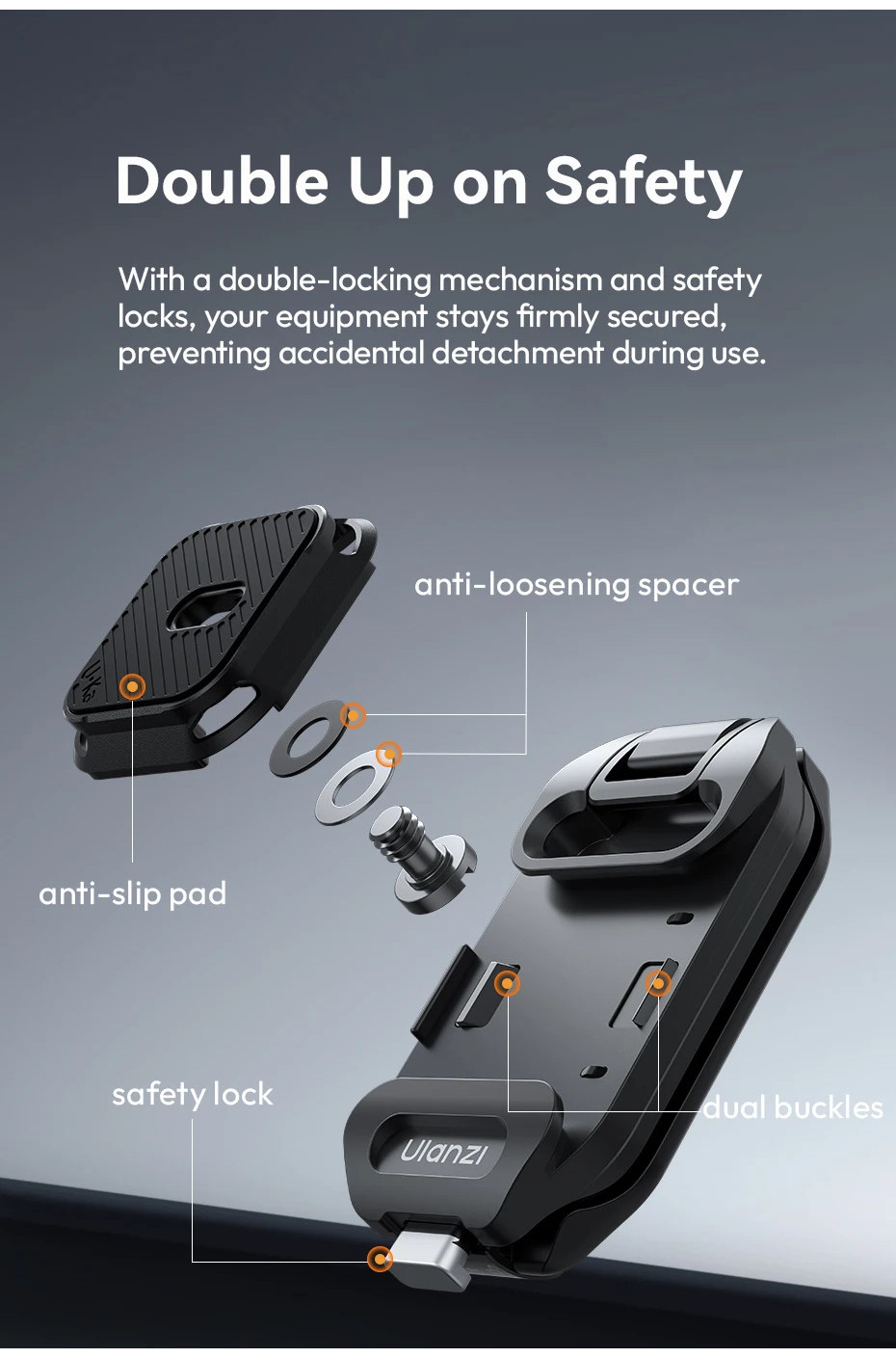 Ulanzi Uka Backpack Quick Release Kit tương thích với Uka Arca Swiss ...