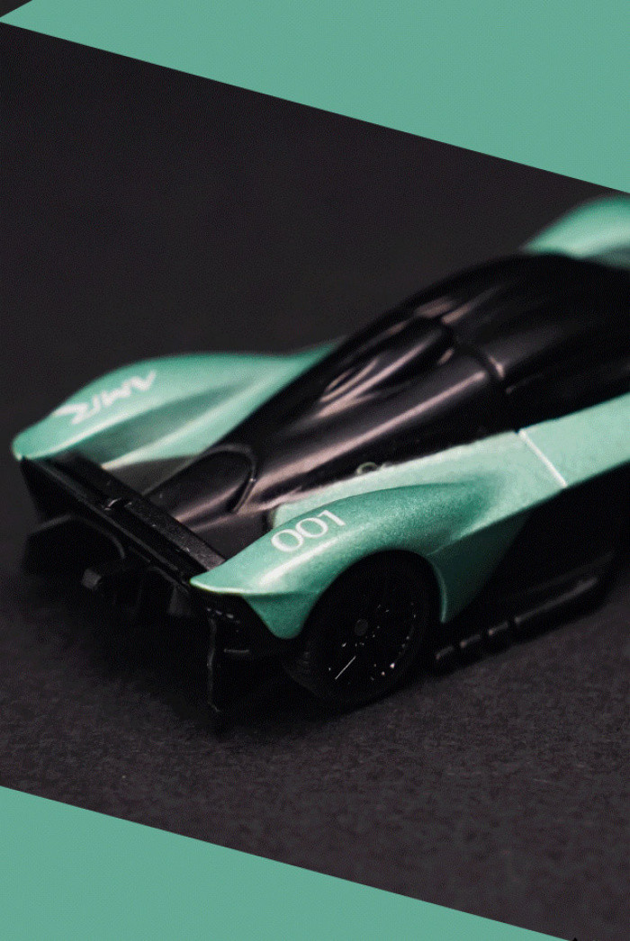TSC1:64 ủy quyền chính hãng V12 Aston Martin Valkyrie Lamborghini ...