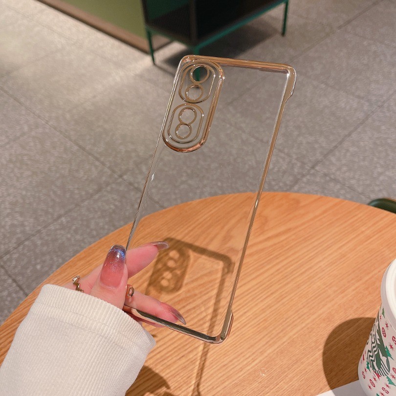 Ốp lưng siêu mỏng mạ trong suốt mạ sang trọng cho Honor 90 GT 90 Lite 80 SE 80 GT 80 Pro X60 GT ...