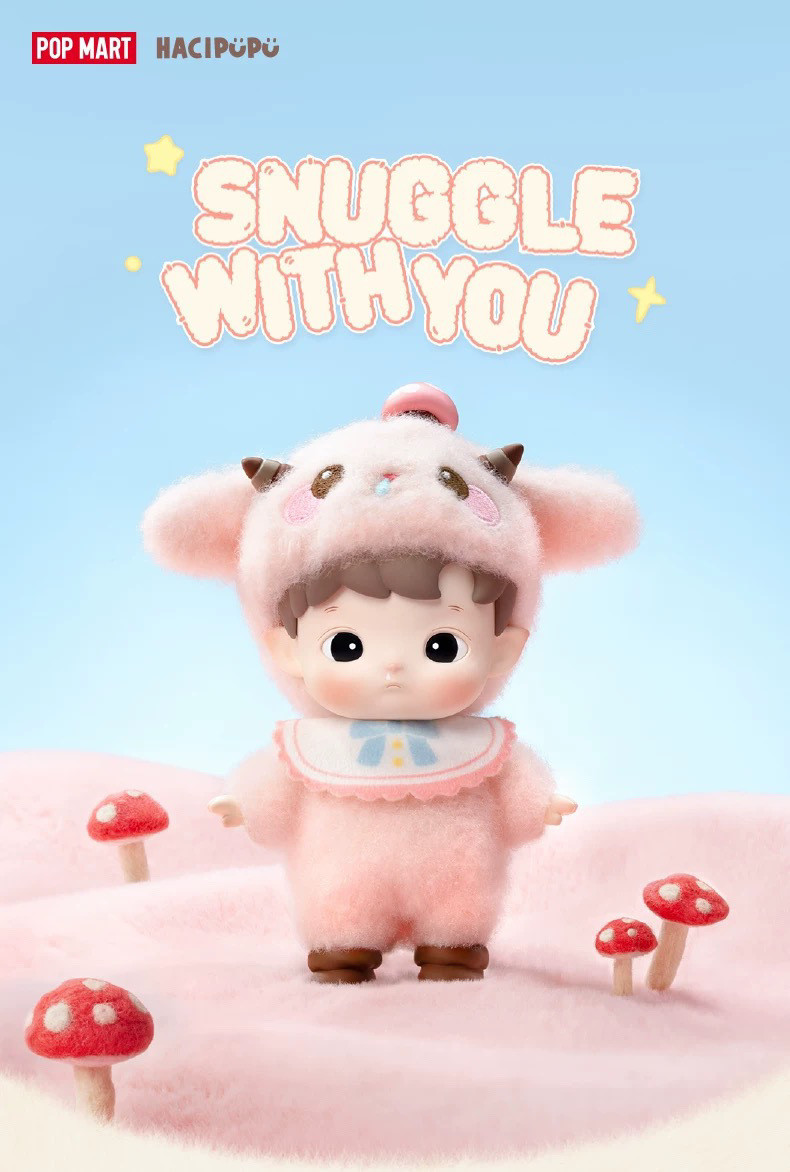 POPMART HACIPUPU SNUGGLE WITH YOU Series Figures pop mart hacipupu ...