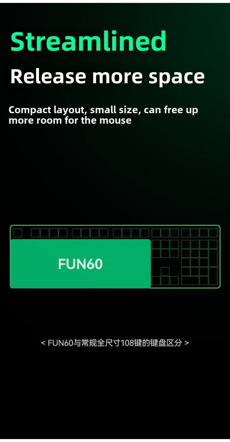 Fun60 Pro / Max Game Bàn phím chuyển đổi từ tính Kích hoạt nhanh 8K Tỷ lệ bỏ phiếu Bàn phím cơ ...