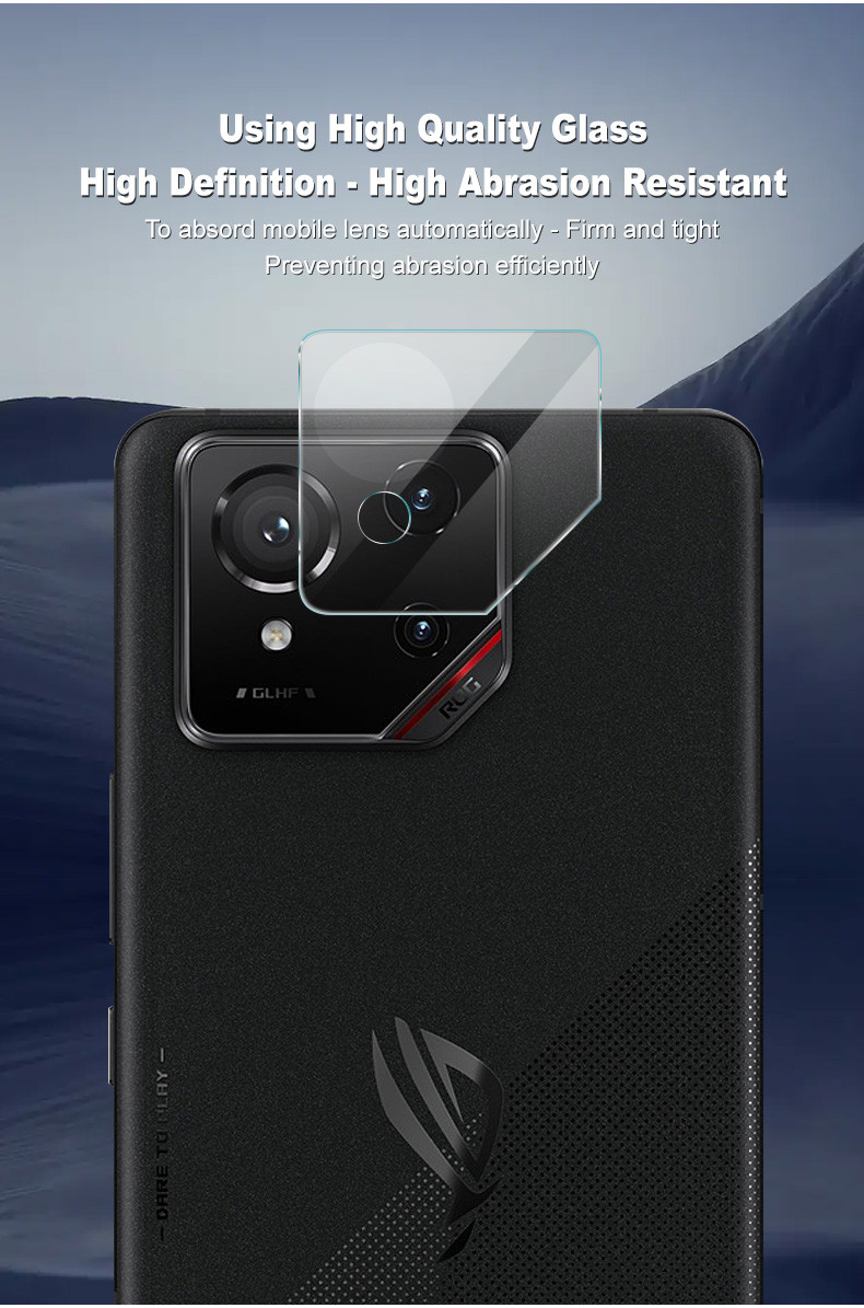 Miếng dán camera Rog 9 IMAK 2 Bộ Phim Ống Kính Kính Độ Nét Cao Cho Asus ...