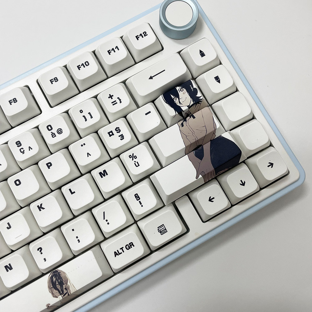 Reze Keycaps Anh Đào Hồ Sơ PBT Nhuộm Thăng Hoa Máy Cưa Xích Người ...