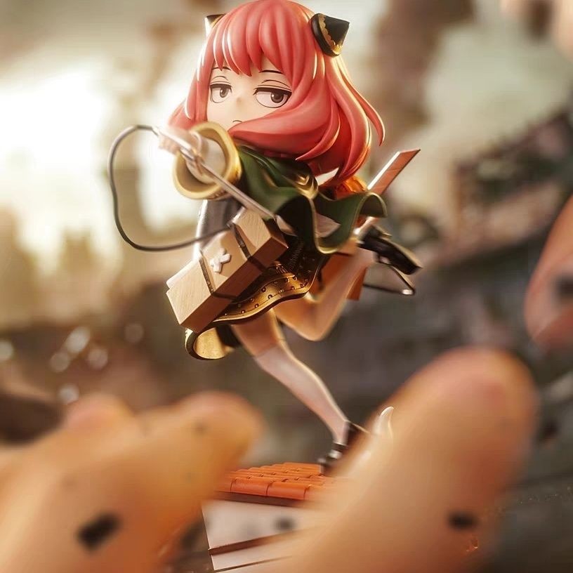 Anya Forger Spy x Family Levi Ackerman Figure Mô hình thay đổi tư thế ...