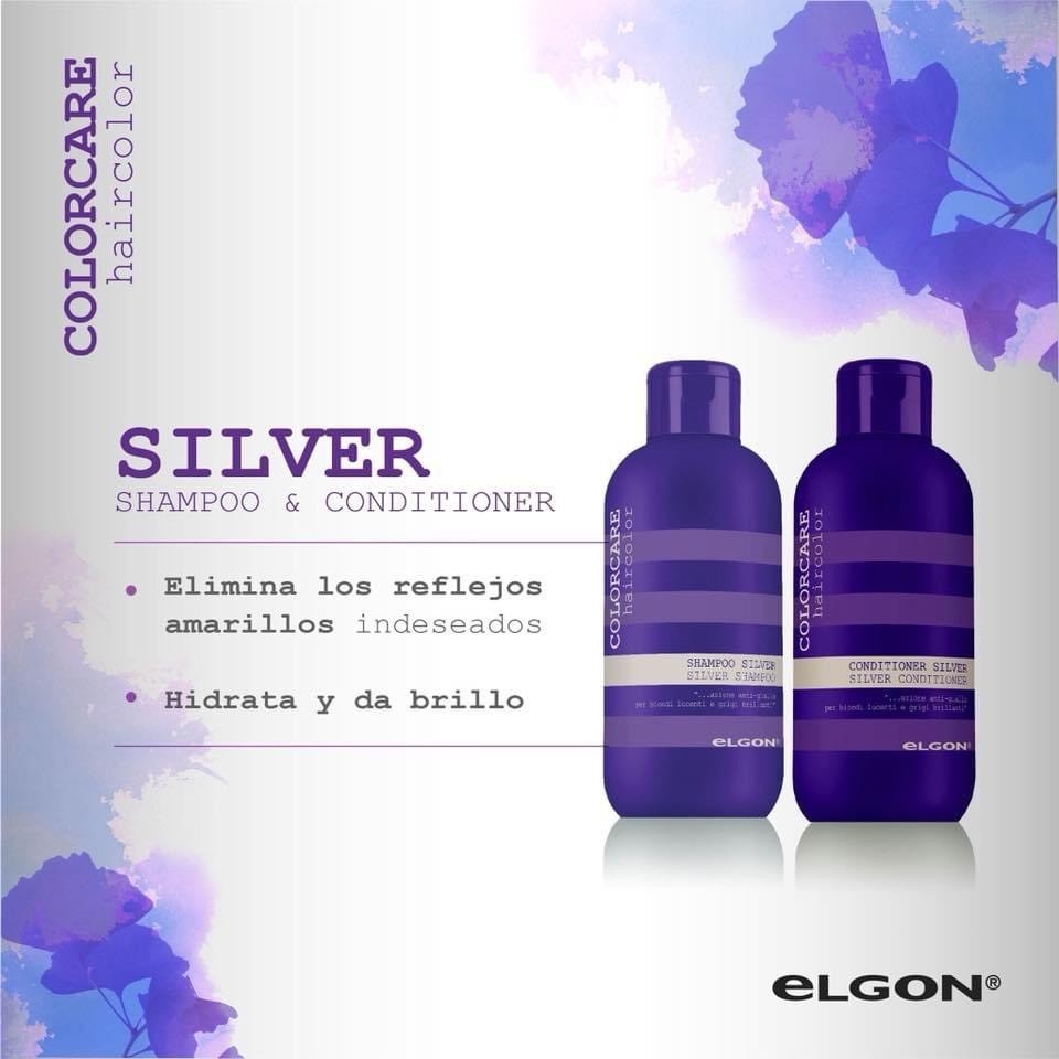 Dầu gội tím Elgon Silver Colorcare Shampoo -100ML - 300ML - giữ màu cực ...