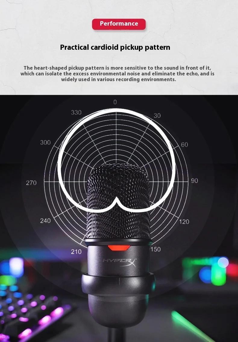 Micro Mini HyperX SoloCast chính hãng USB Phát sóng trực tiếp Bản ghi ...