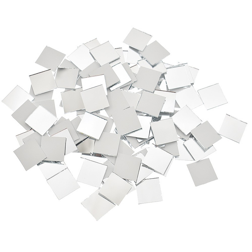 [EVGR] 100 CÁI 20X20MM DIY Disco Ball Kính Gương Dán Tường | Shopee ...