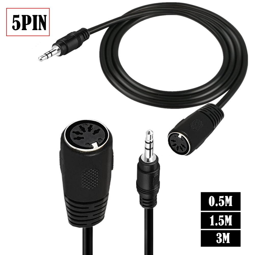 Cáp MIDI DIN 5PIN 3.5 Nam Sang DIN 5P Nữ Âm Thanh Cắm Vào MIDI Adapter Cáp Âm Thanh | Shopee ...