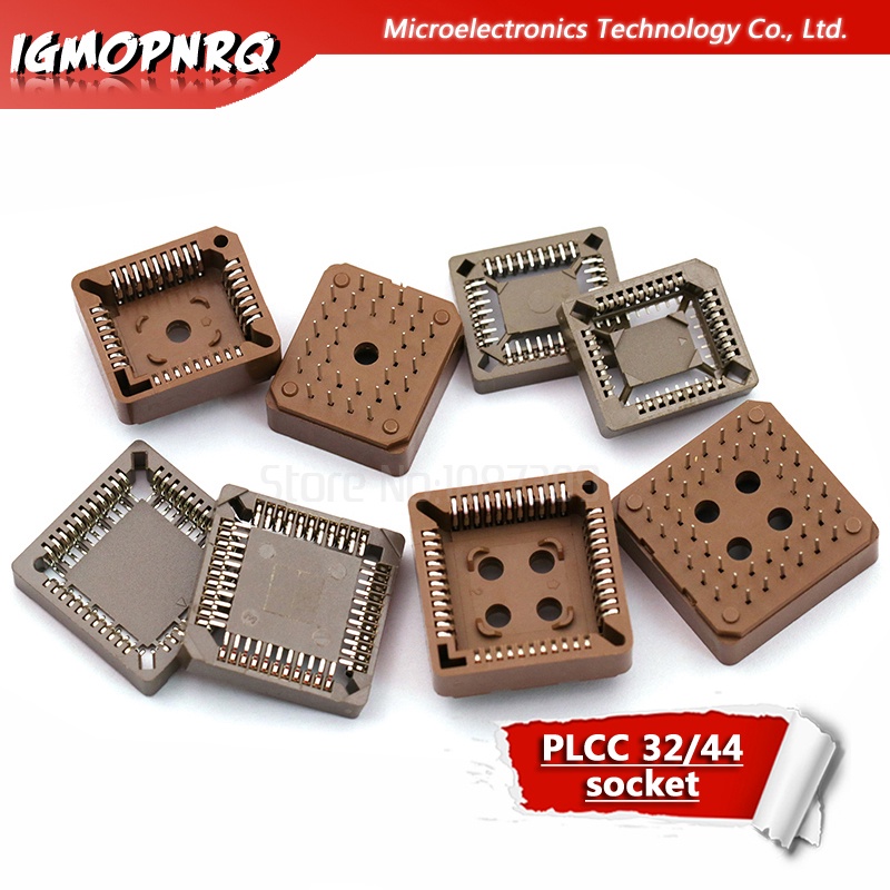 Set 10 Ổ CắM PLCC IC Plc32 PLCC44 SMD DIP PLCC Chuyên DụNg | Shopee ...