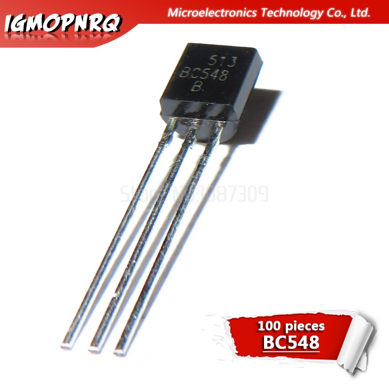 Set 100 Linh Kiện Điện Tử bc548b bc546b bc557b bc547b bc558b bc549b ...