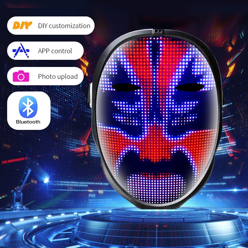Mặt Nạ Hóa Trang halloween Tích Hợp Đèn led Độc Đáo | Shopee Việt Nam