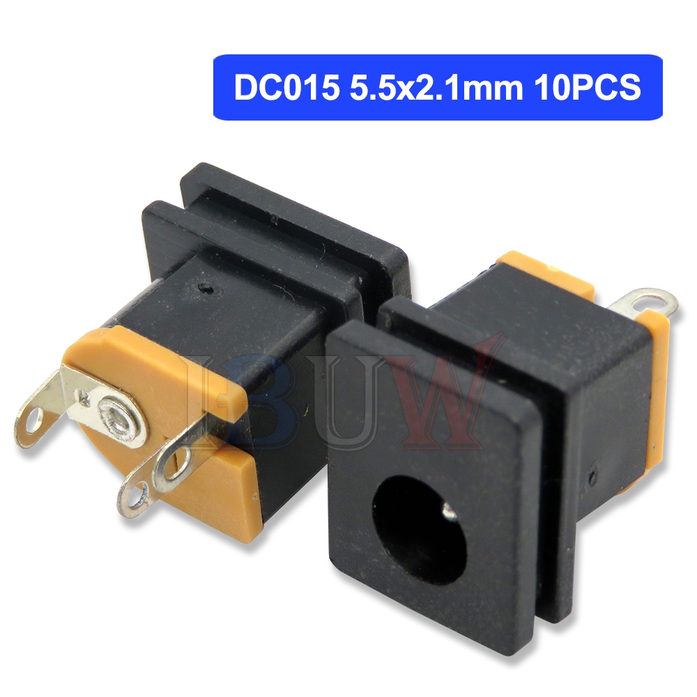 Set 5-10 Đầu Cắm dc005 dc099 dc012 dc022 5.5X2.1Mm 5.5 * 2.5mm Cho Thiết Bị Kết Nối cctv 5.5 x 2 ...