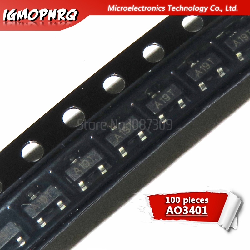 Bộ 100 Cái 100 Cái ao3401 sot23 Mới Chính Hãng | Shopee Việt Nam