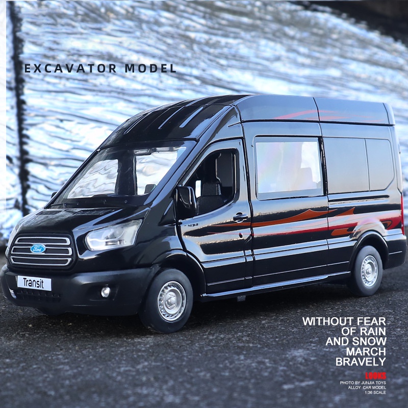 Giảm giá đặc biệt !! Mô Hình Xe Buýt ford transit van Bằng Hợp Kim Kẽm ...