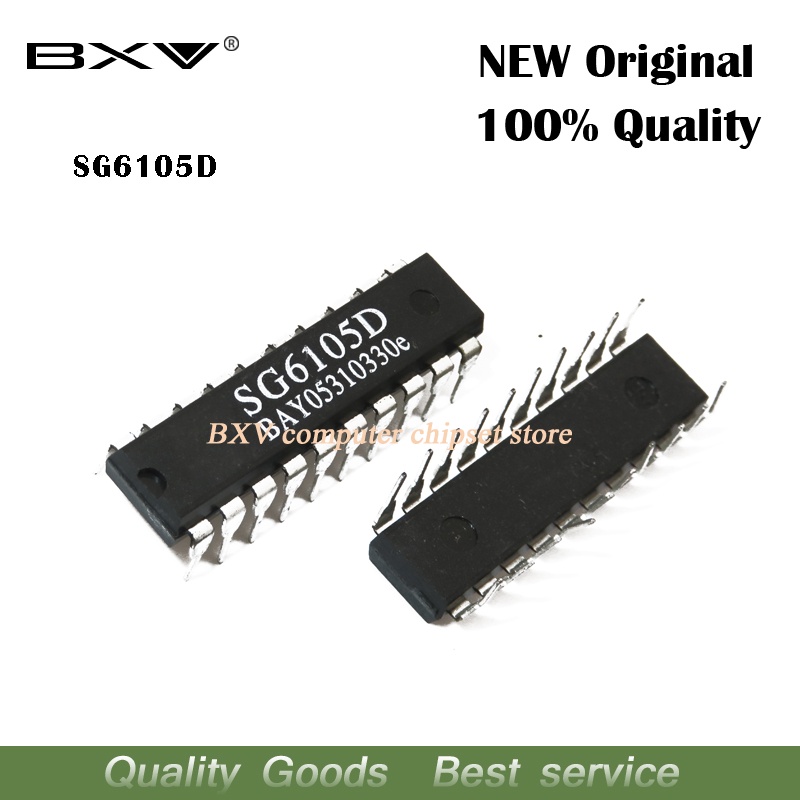 Bộ 5 Linh Kiện Điện Tử sg6105d dip-20 sg6105 dip 61505d dip-20 ic ...