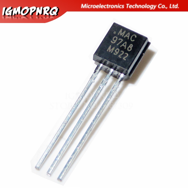 Bộ 50 Linh Kiện Điện Tử triacs t. 6a 600v mac97a8 97a8 to-92 triacs ...