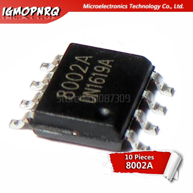 Bộ 10 Linh Kiện Khuếch Đại Âm Thanh md8002a md8002 8002a 8002 ic sop8 | Shopee Việt Nam