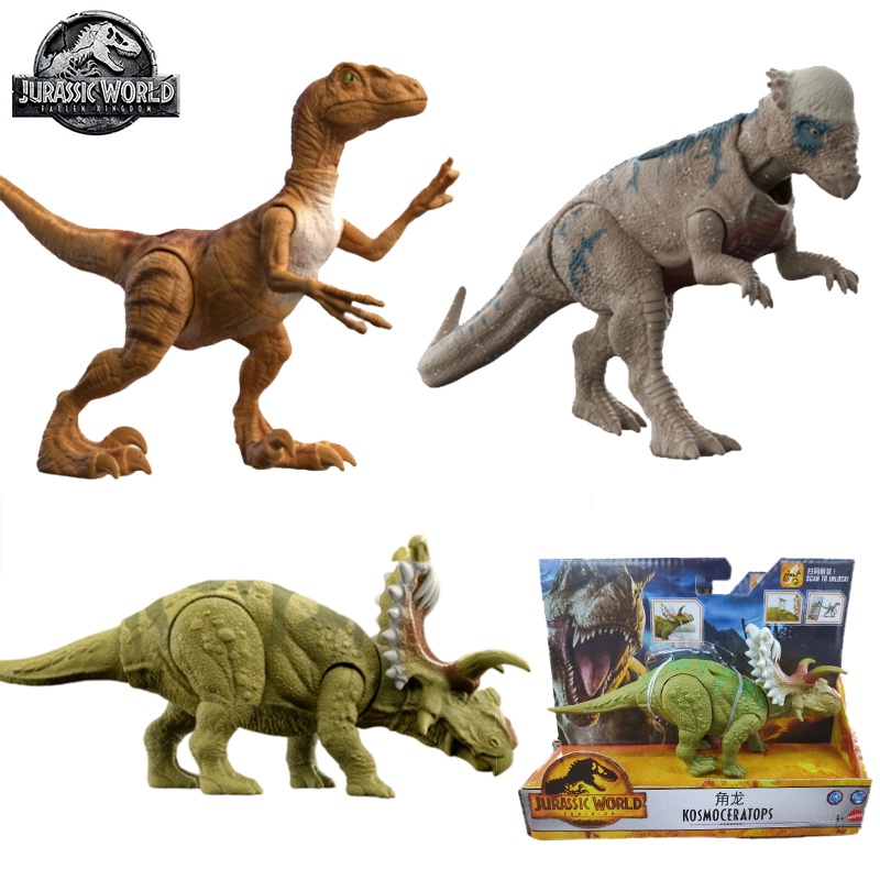 Original Mattel Jurassic World Basic Athletic Dinosaur Anime Figures ...