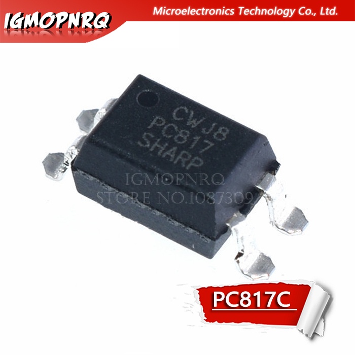 Bộ 50 Linh Kiện Điện Tử pc817c sop4 pc817-c sop pc817 c smd ic | Shopee Việt Nam