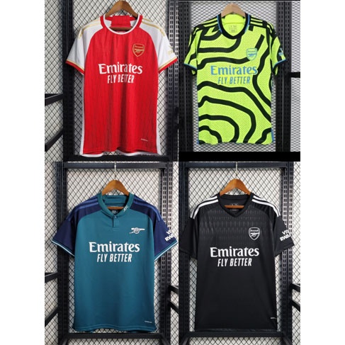 Mới!! 23 / 24 Arsenal Home, Away, 3RD Thủ môn Fan & Player Issue Kit ...